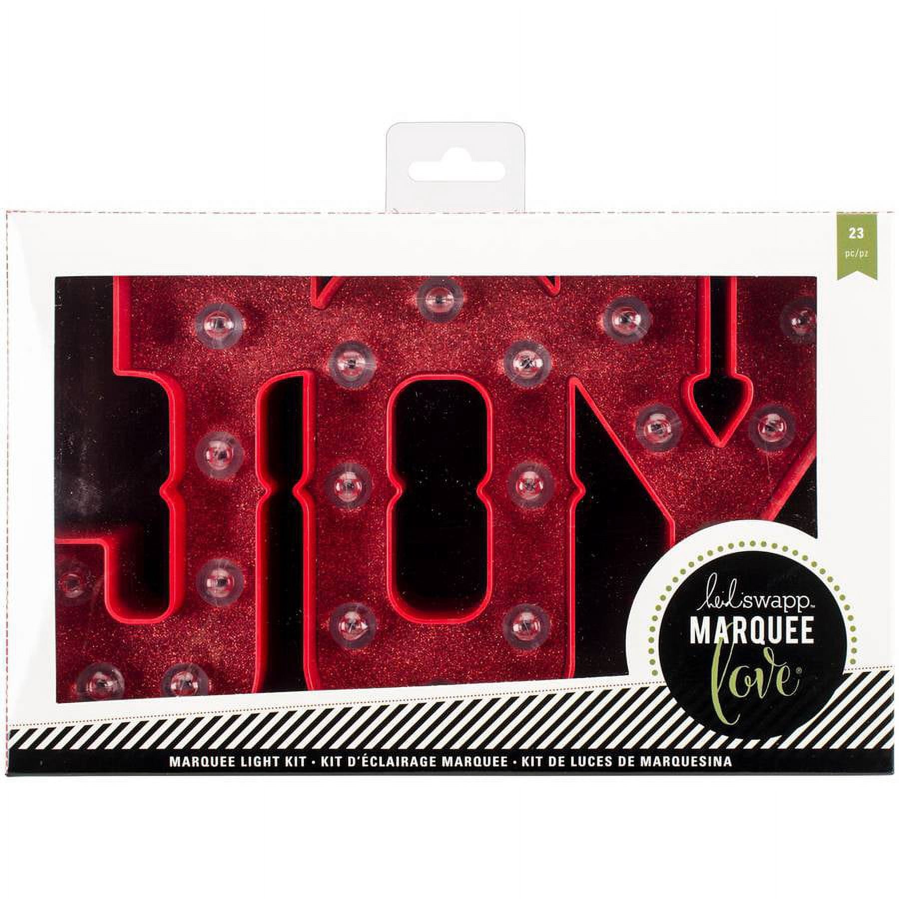 Marquee Love Collection Christmas Marquee Kit Plastic Joy - Walmart.com