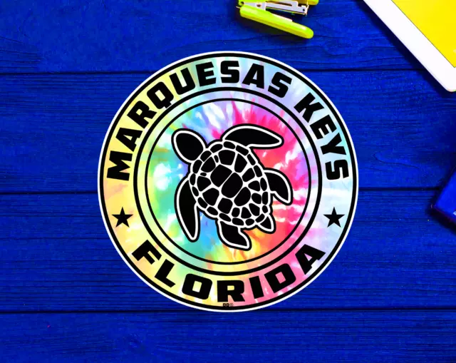 Marquesas Keys Florida Beach Sticker Decal Sticker Sea Turtle Phone ...