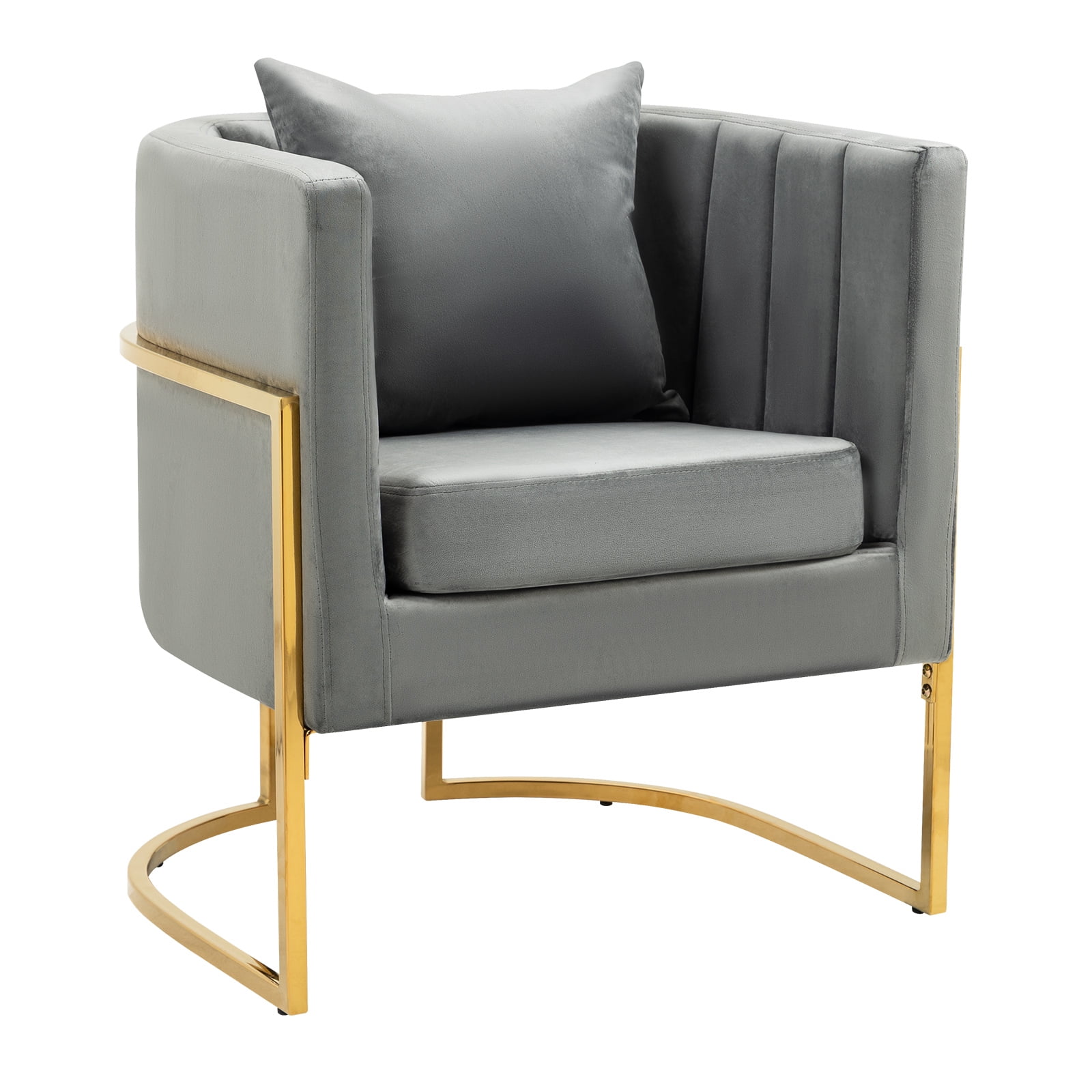 Marquet Upholstered Barrel Chair - Walmart.com