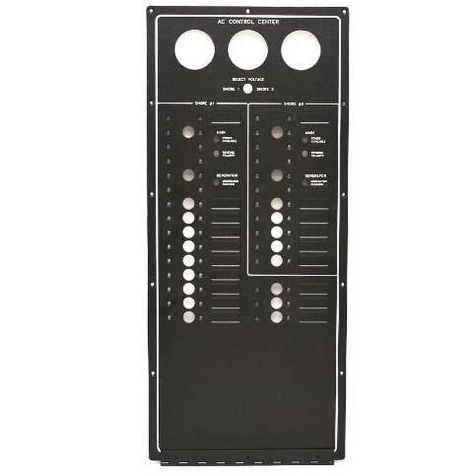 Marquis Boat Blank Breaker Panel 5766515 | AC Control Center Black ...