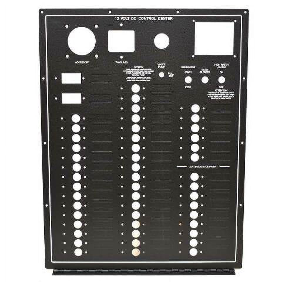 Marquis Boat Blank Breaker Panel 5766652 | 12V DC Control Center ...