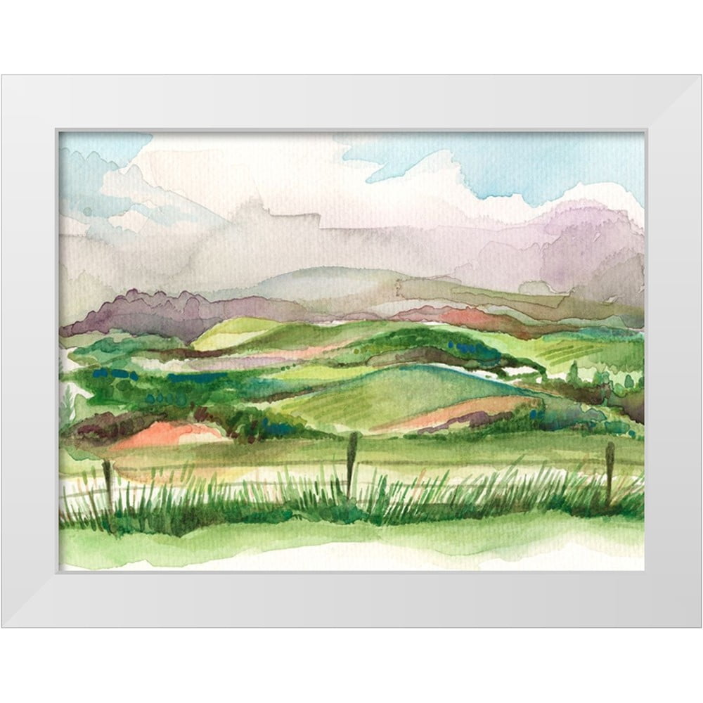 Marr, Laura 14x12 White Modern Wood Framed Museum Art Print Titled ...