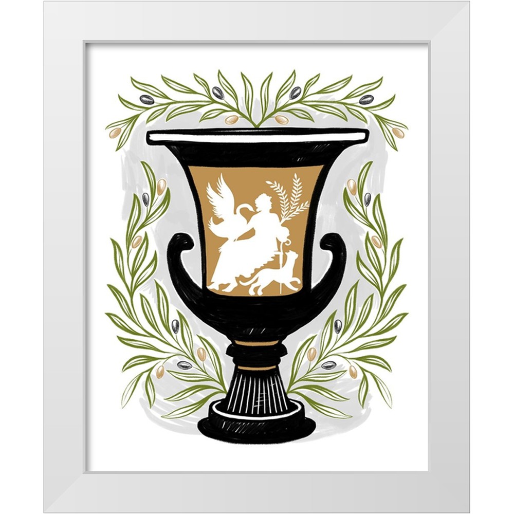 Marr, Laura 20x24 White Modern Wood Framed Museum Art Print Titled ...