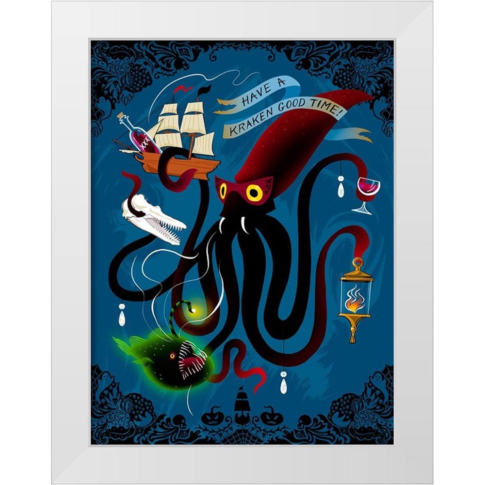 Marr, Laura 25x32 White Modern Wood Framed Museum Art Print Titled ...