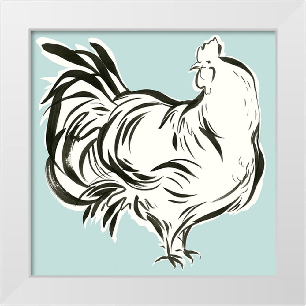 Marr, Laura 26x26 White Modern Wood Framed Museum Art Print Titled ...