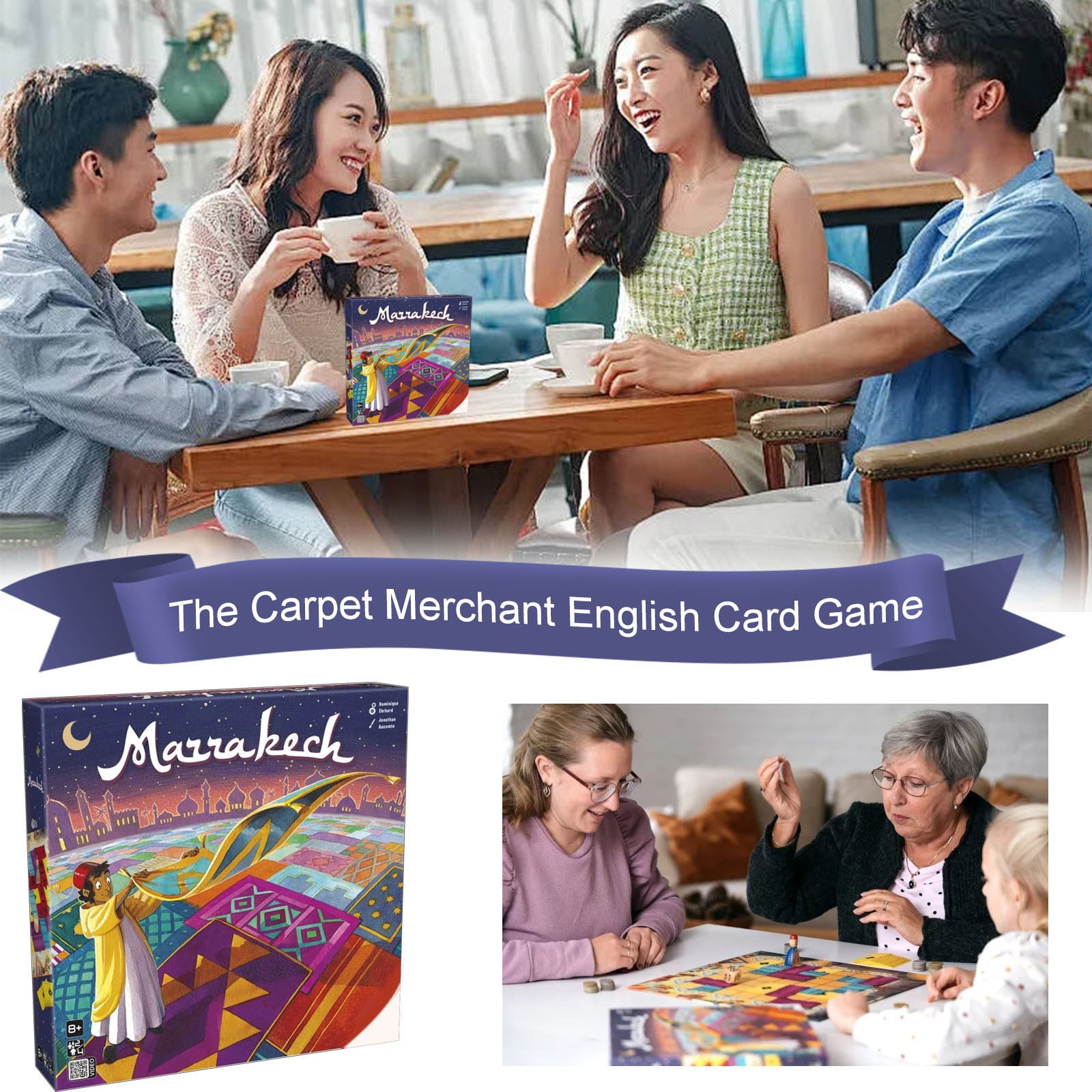 Marrakech | Strategy Game for Families and Adults | Ages 8+ | 2 to 4 ...