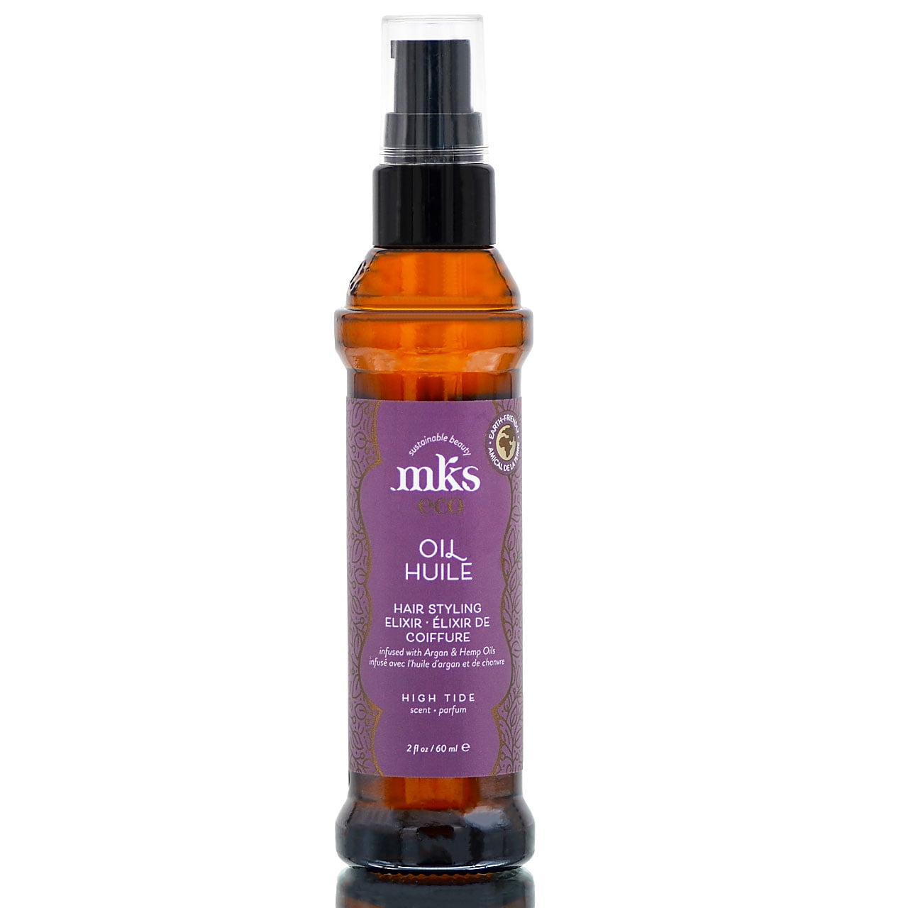 Earthly Body MKS Eco Oil Huile Hair Styling High Tide Scent - 2 oz ...