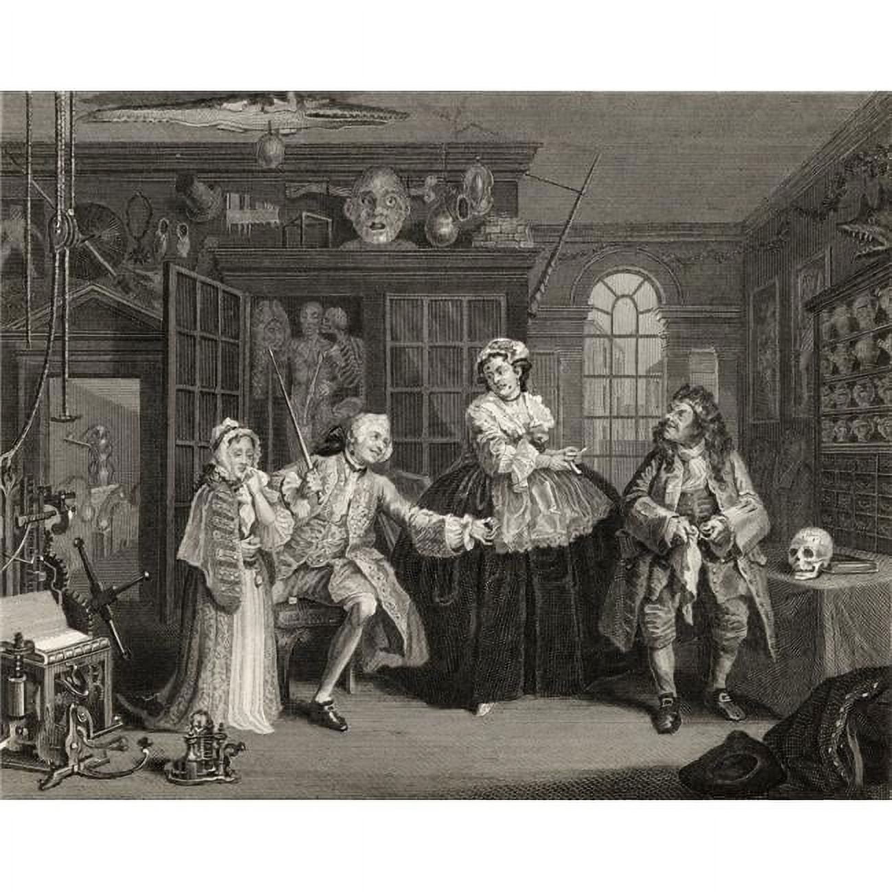 Marriage A La Mode Scene With The Quack From The Original Picture By ...