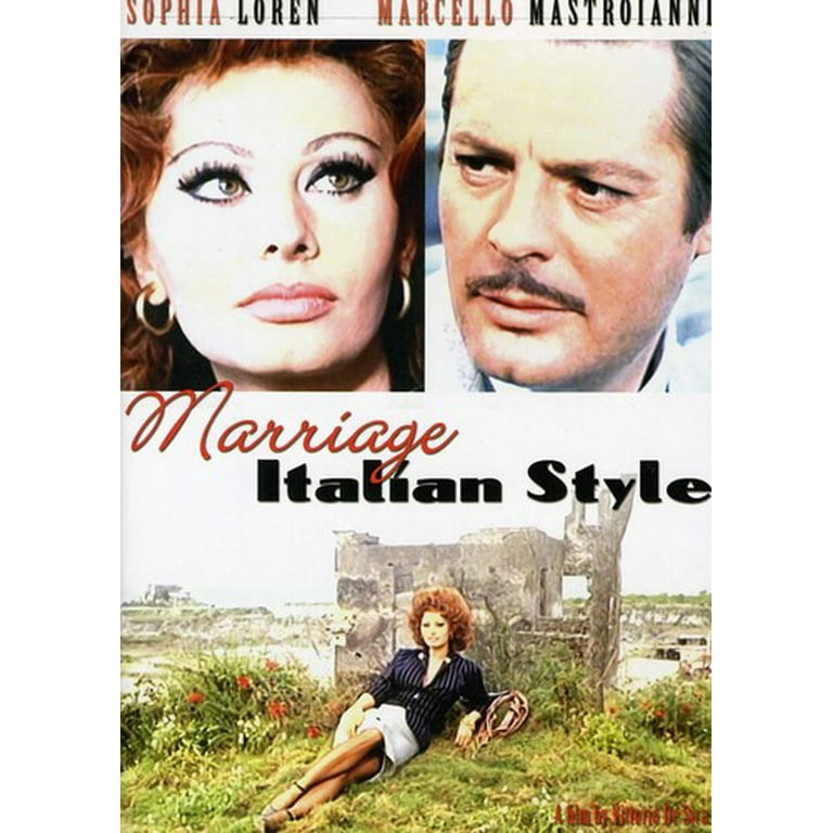 Marriage Italian Style Poster