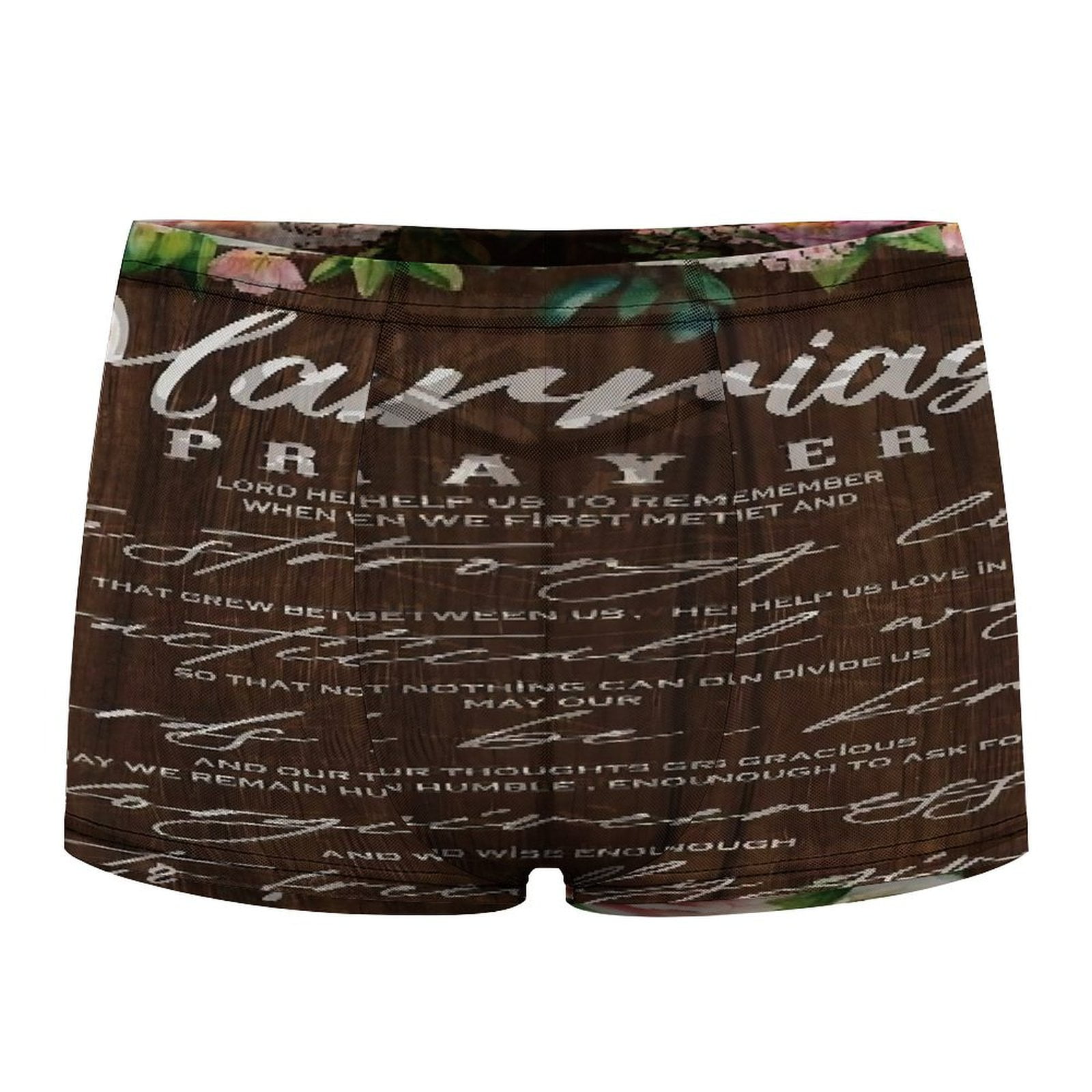 Marriage Prayer Men's Mesh Boxer Briefs Cooling Breathable Sports ...