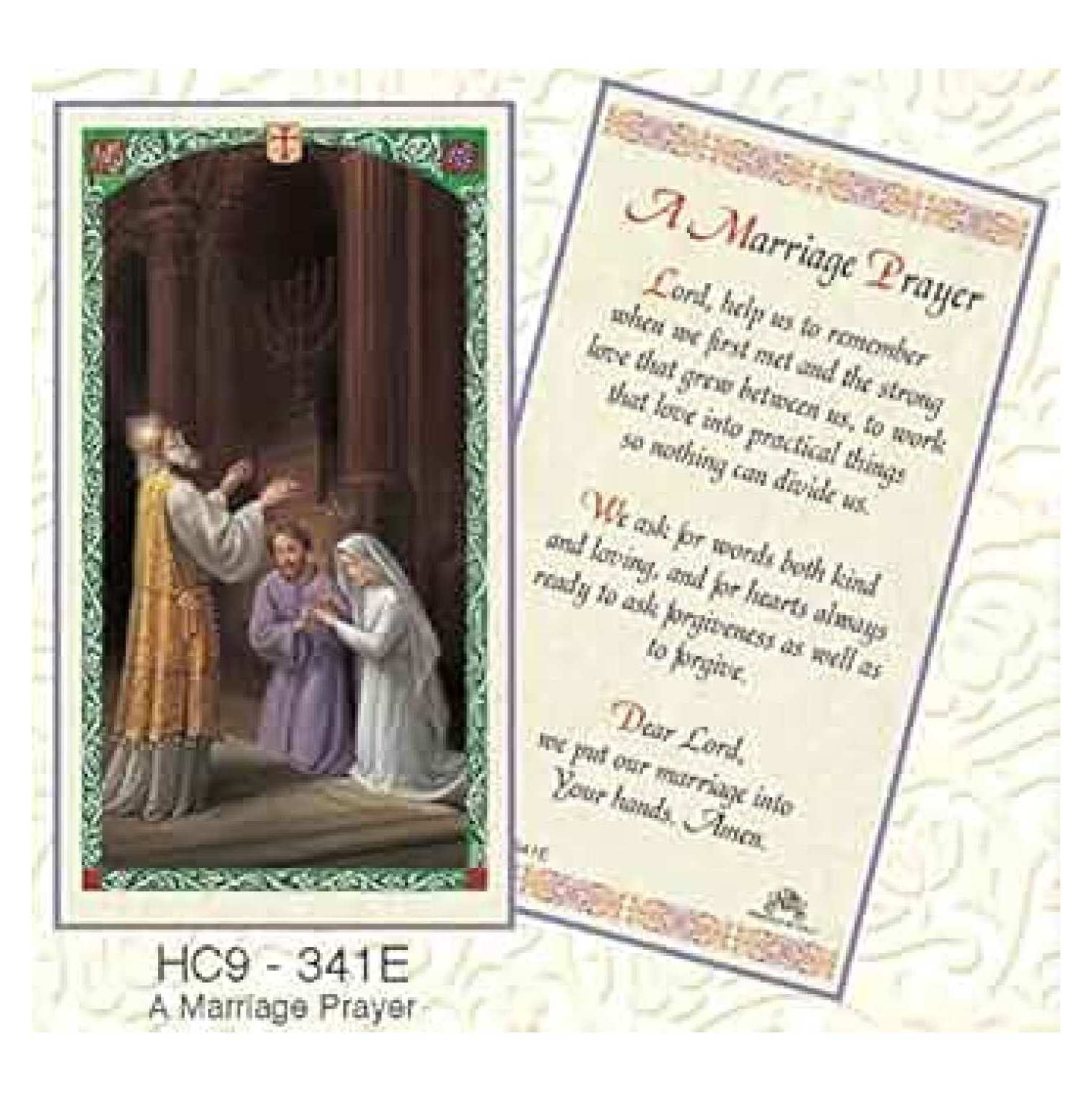 Marriage Prayers Laminated Prayer Cards - Pack of 25 - HC9-341E ...