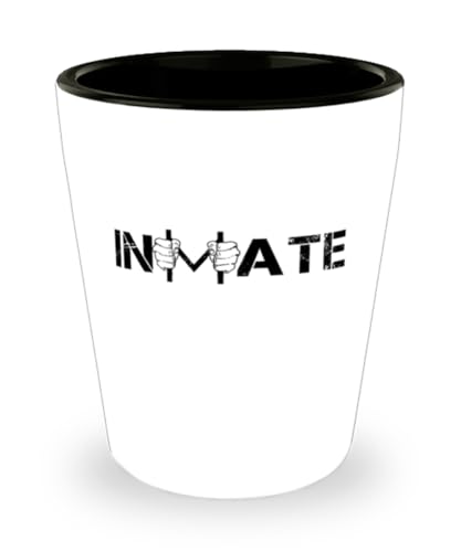 Marriage Shot Glass, Marital Inmate 30036523, Husband Gift, Mini ...