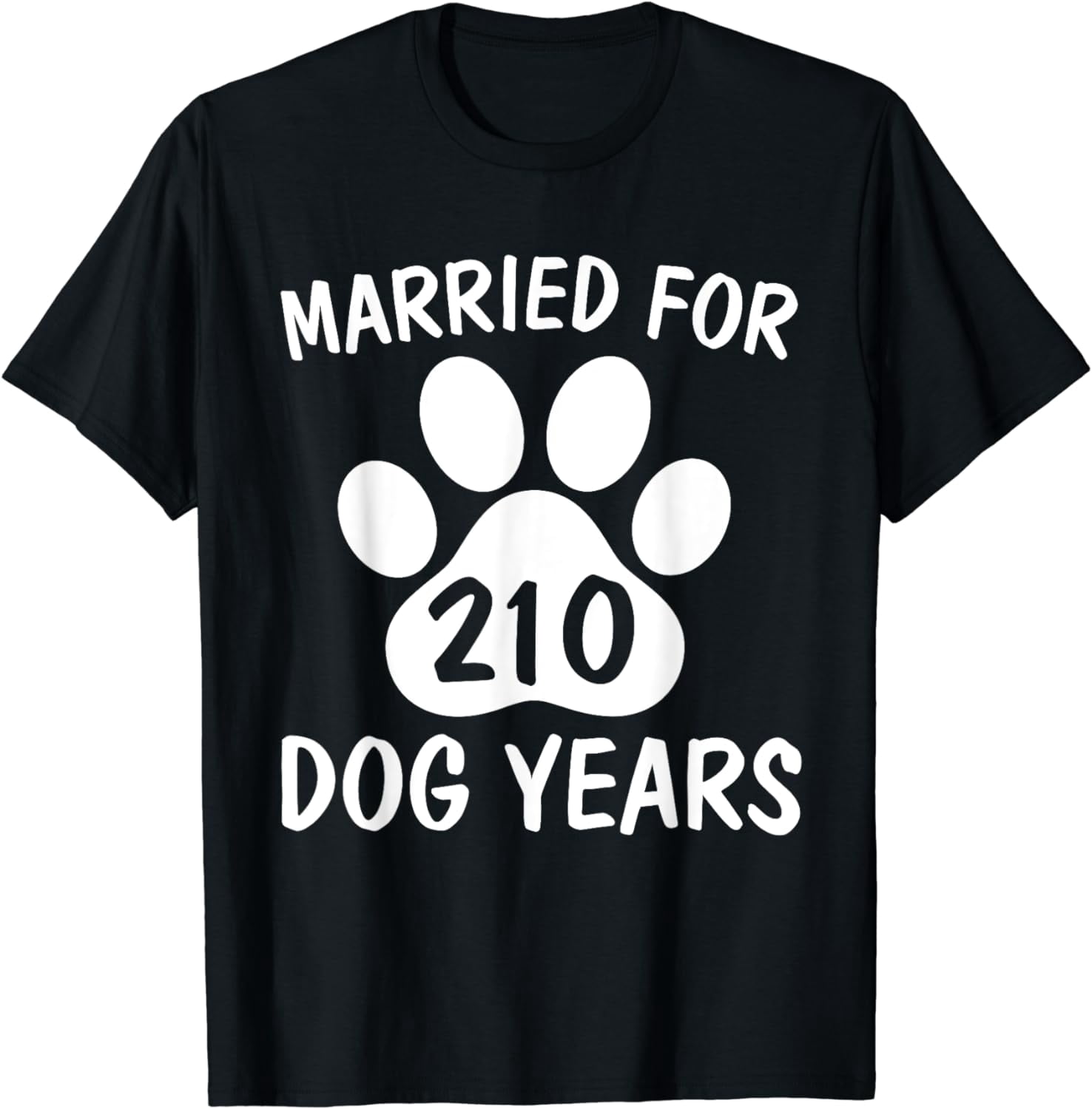 Married 210 Dog Years Thirty 30th Wedding Anniversary Shir - Walmart.com