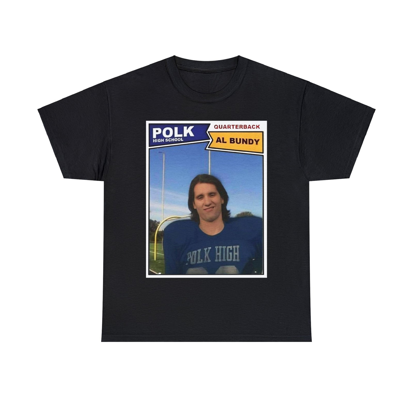 Married With Children Al Bundy Football Hero card unisex Short Sleeve ...