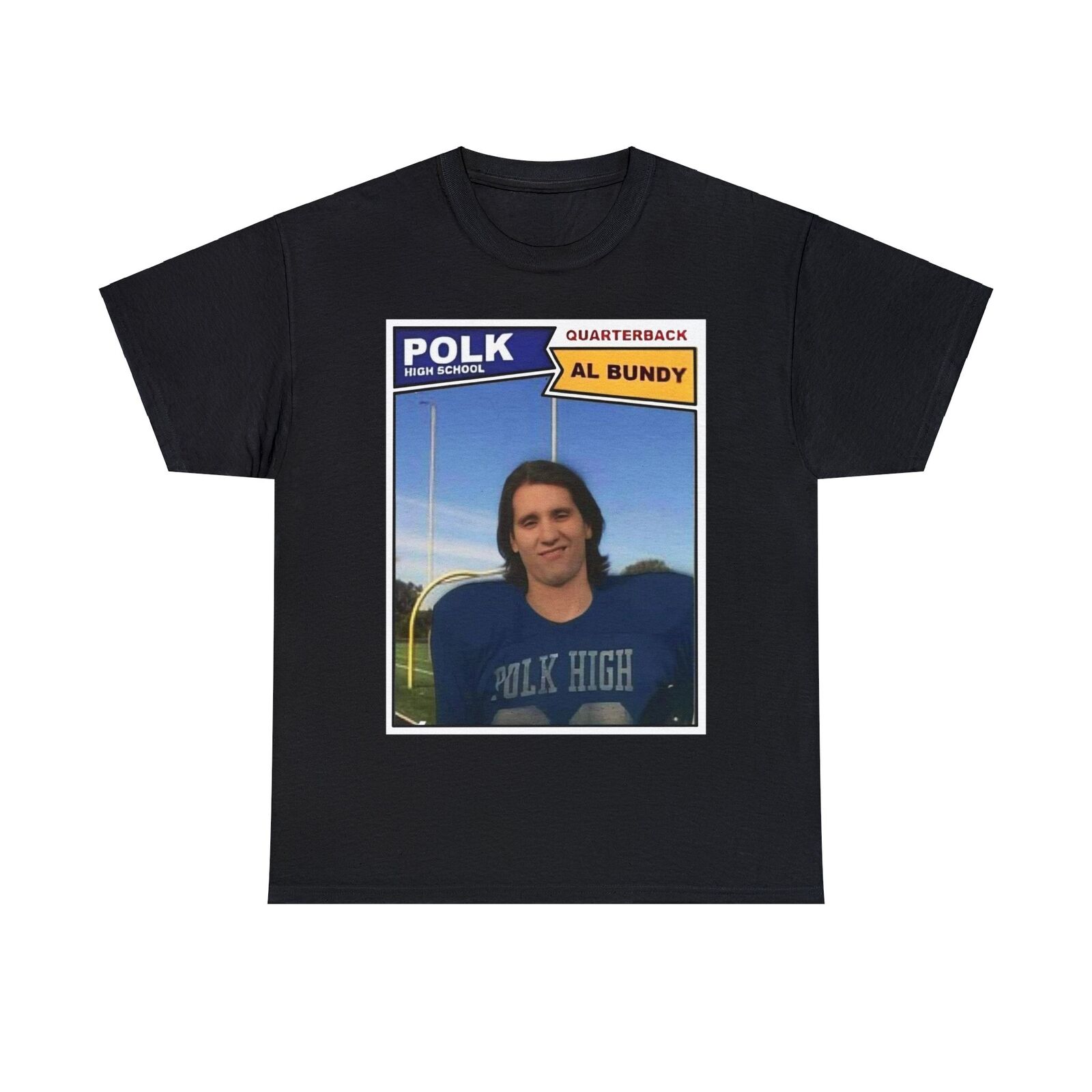 Married With Children Al Bundy Football Hero card unisex Short Sleeve ...