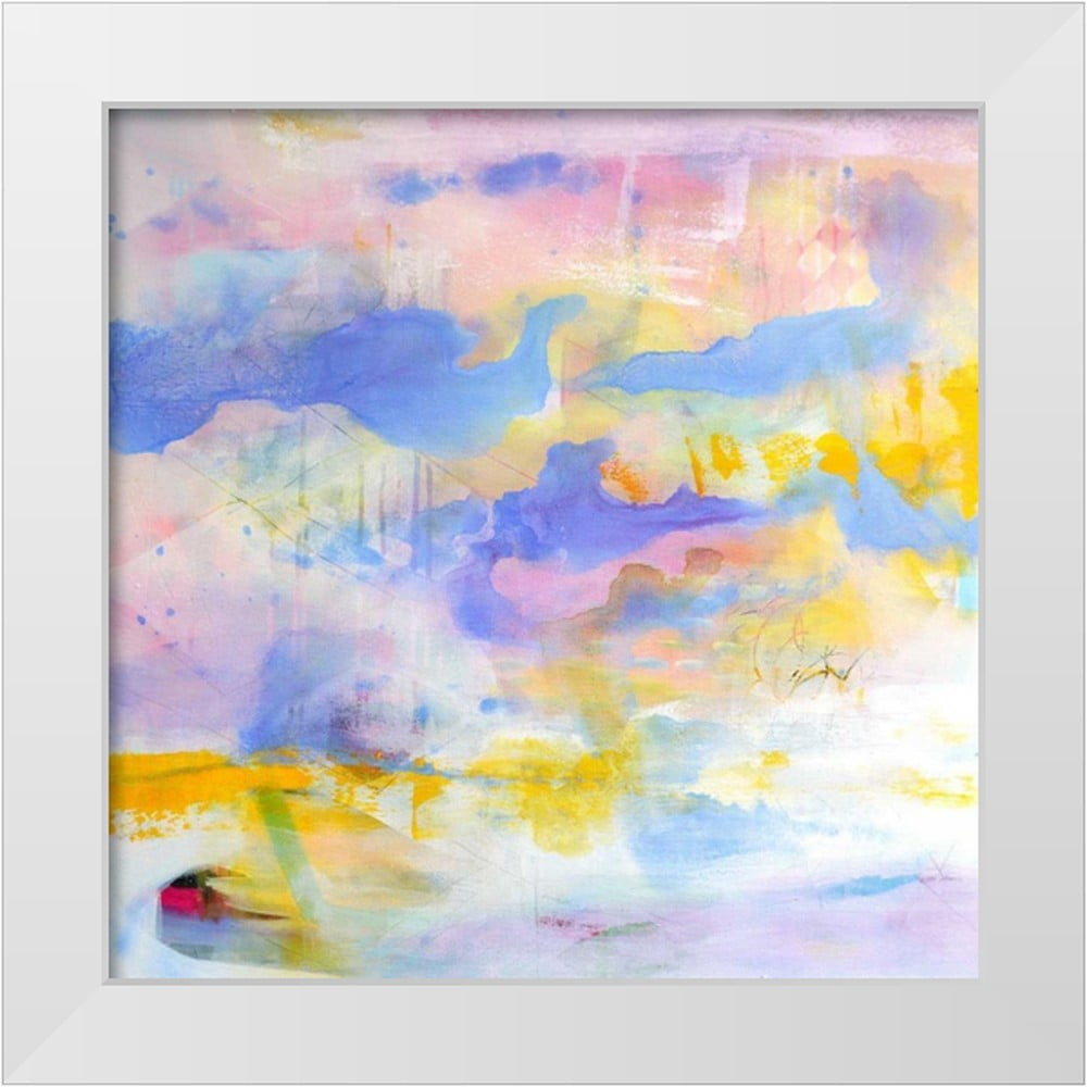 Marrison, TA 20x20 White Modern Wood Framed Museum Art Print Titled ...