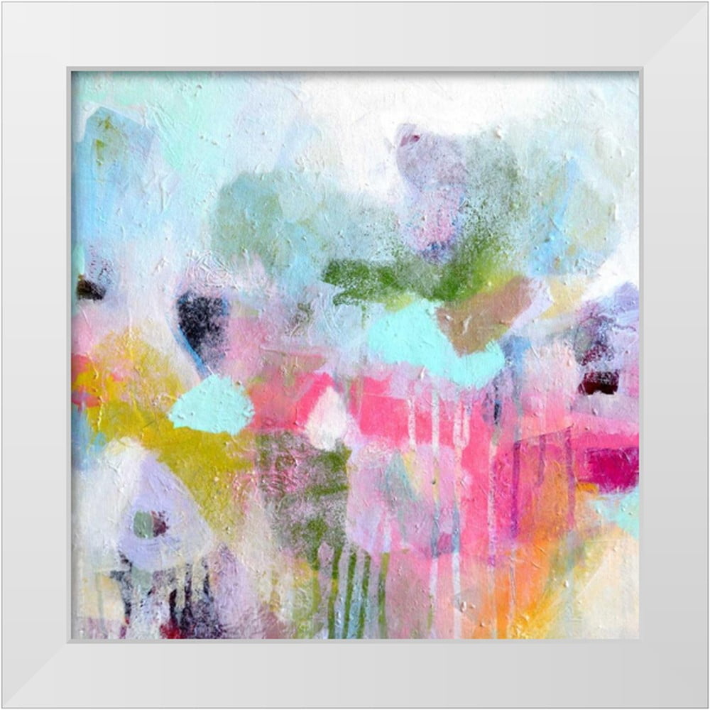 Marrison, TA 26x26 White Modern Wood Framed Museum Art Print Titled ...