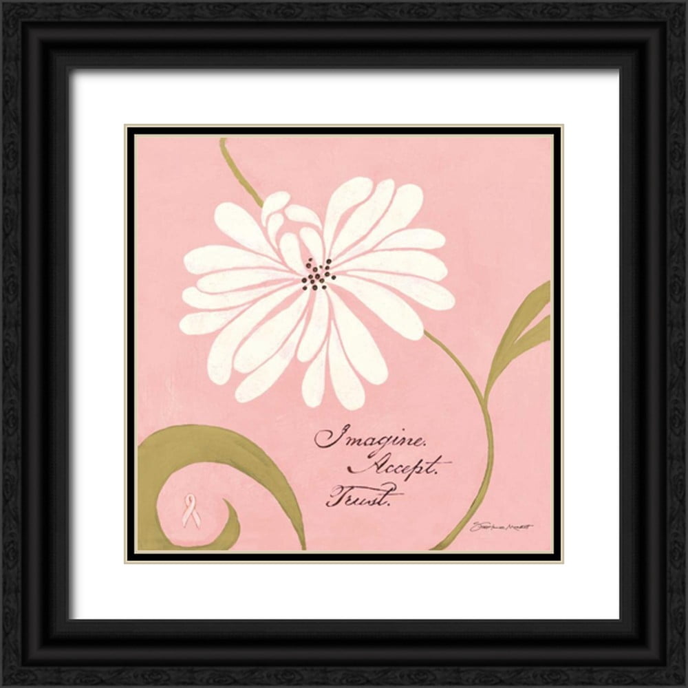 Marrott, Stephanie 12x12 Black Ornate Wood Framed with Double Matting ...