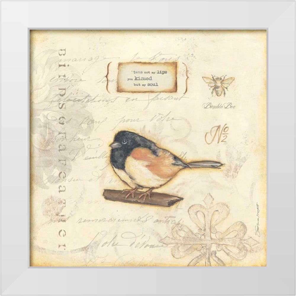Marrott, Stephanie 12x12 White Modern Wood Framed Museum Art Print ...