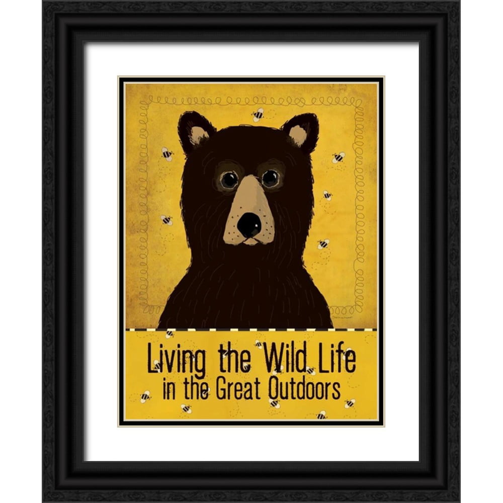 Marrott, Stephanie 12x14 Black Ornate Wood Framed with Double Matting ...