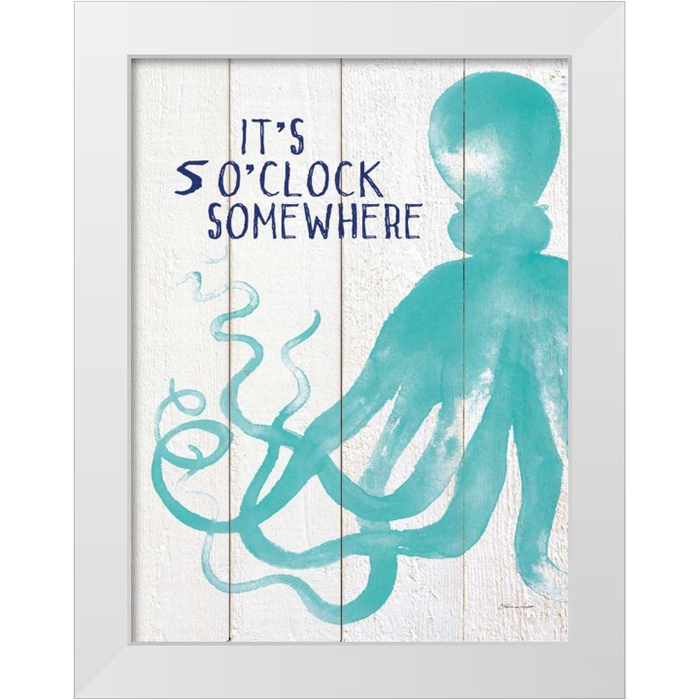 Marrott, Stephanie 12x14 White Modern Wood Framed Museum Art Print ...