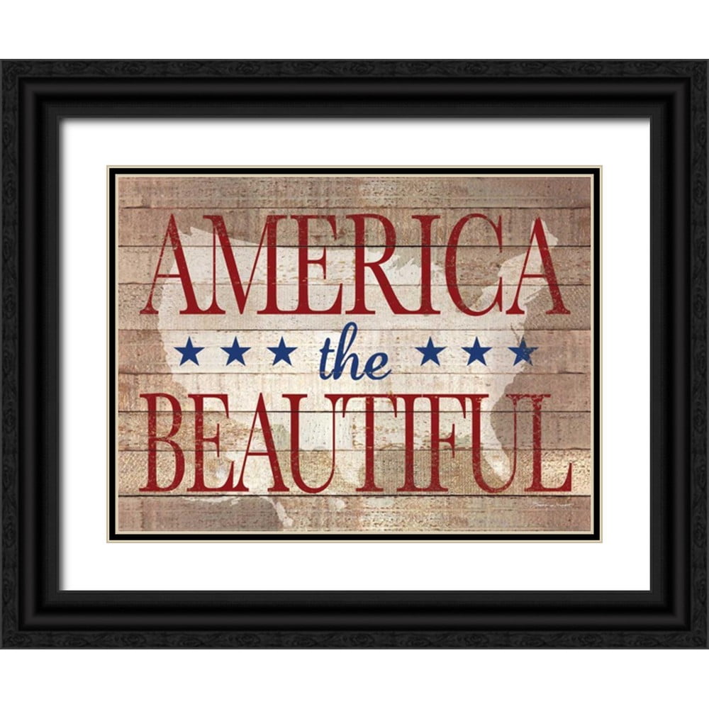 Marrott, Stephanie 14x12 Black Ornate Wood Framed with Double Matting ...