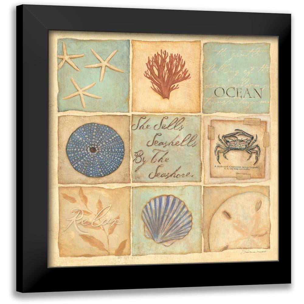 Marrott, Stephanie 15x15 Black Modern Framed Museum Art Print Titled ...