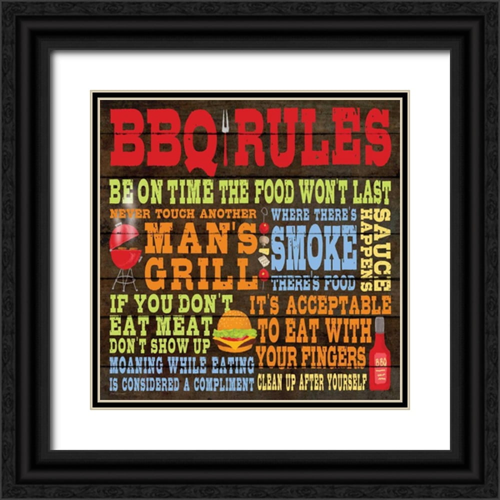 Marrott, Stephanie 15x15 Black Ornate Wood Framed with Double Matting Museum Art Print Titled ...