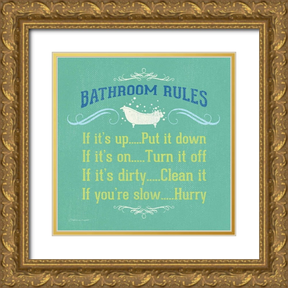 Marrott, Stephanie 15x15 Gold Ornate Wood Framed with Double Matting ...