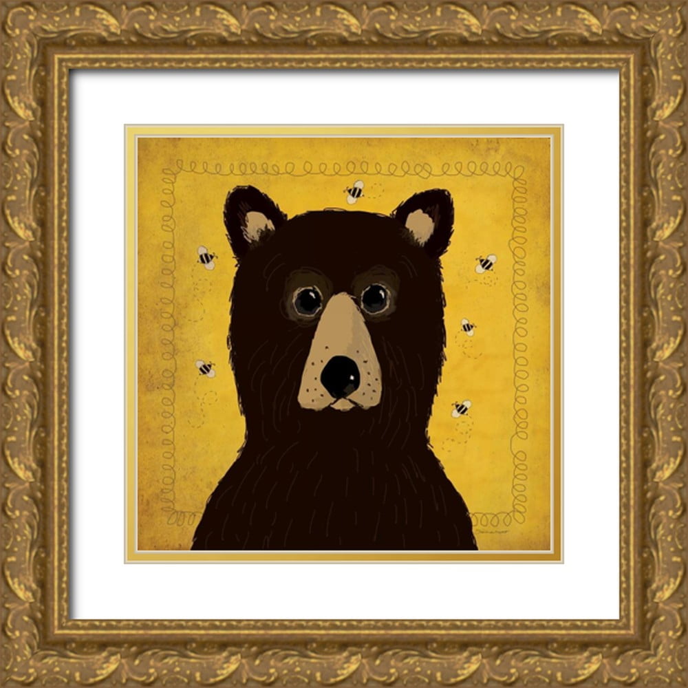 Marrott, Stephanie 15x15 Gold Ornate Wood Framed with Double Matting ...