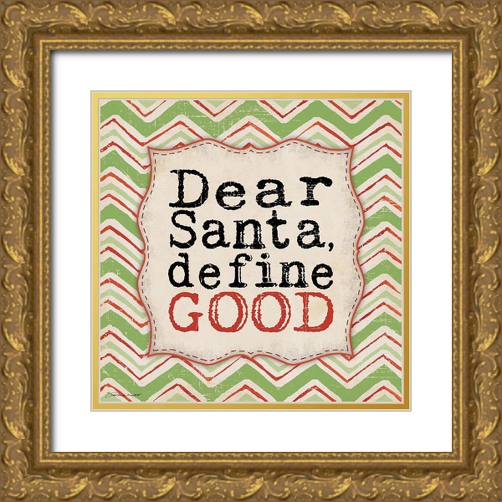 Marrott, Stephanie 15x15 Gold Ornate Wood Framed with Double Matting ...