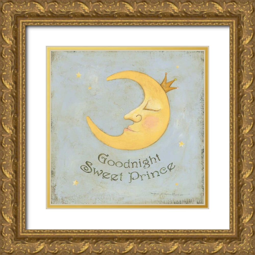 Marrott, Stephanie 15x15 Gold Ornate Wood Framed with Double Matting ...