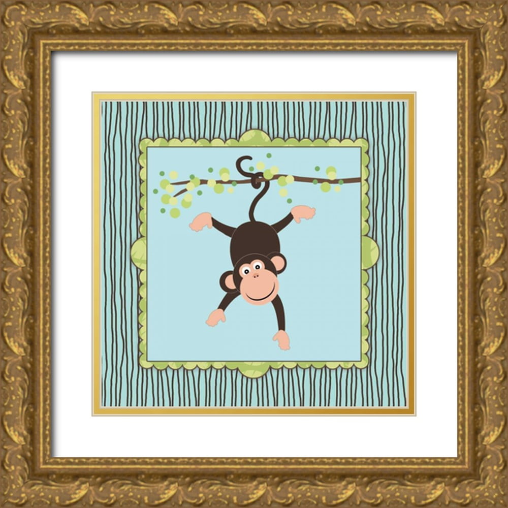 Marrott, Stephanie 15x15 Gold Ornate Wood Framed with Double Matting ...