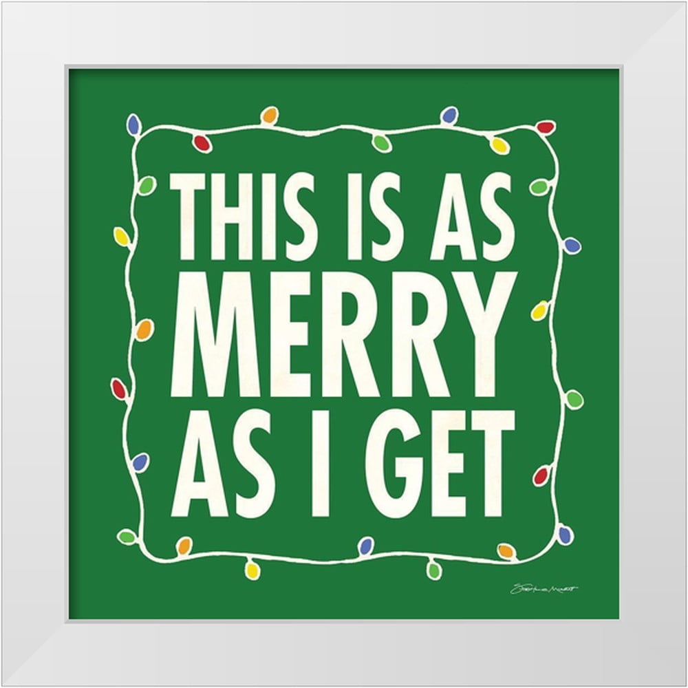 Marrott, Stephanie 15x15 White Modern Wood Framed Museum Art Print ...