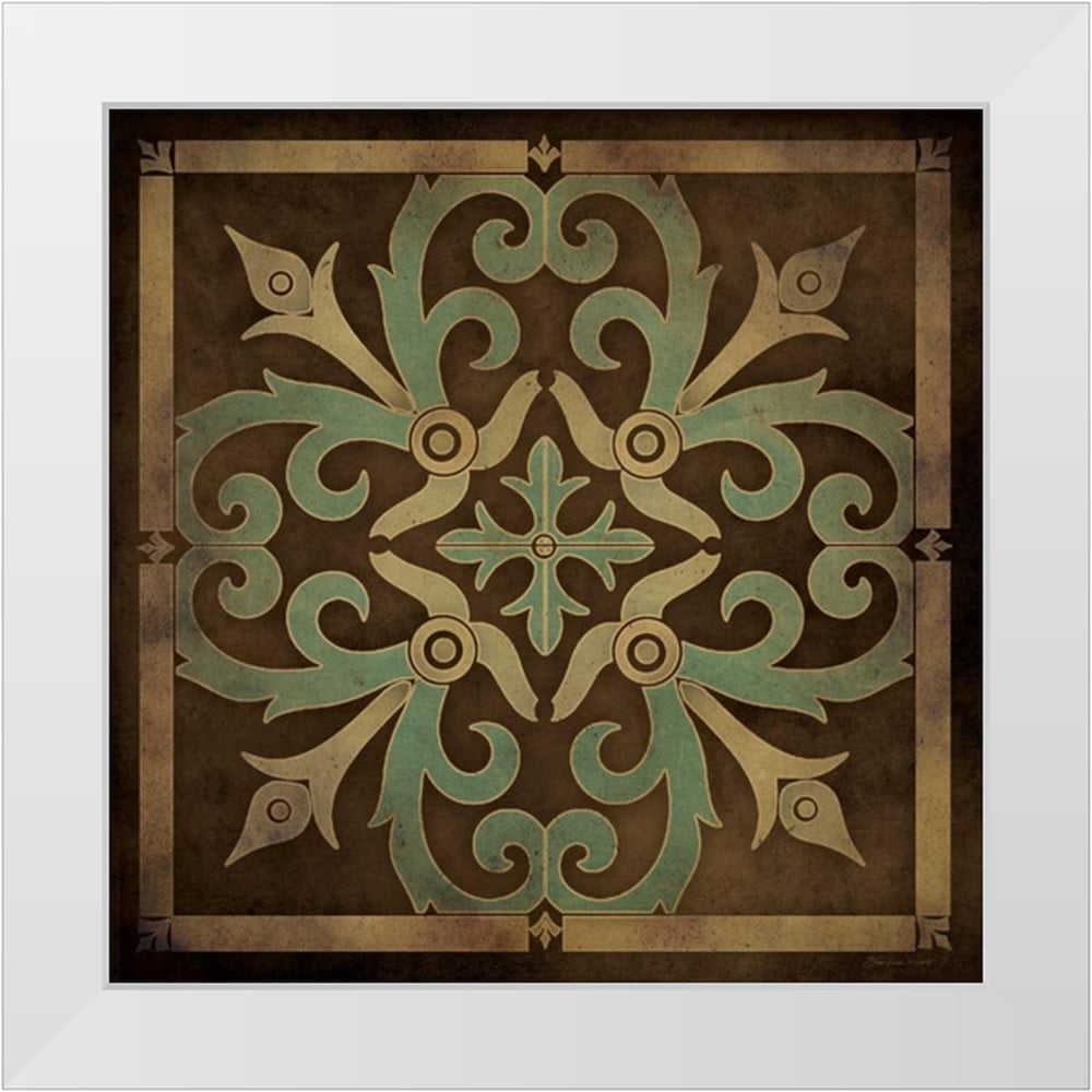 Marrott, Stephanie 15x15 White Modern Wood Framed Museum Art Print ...