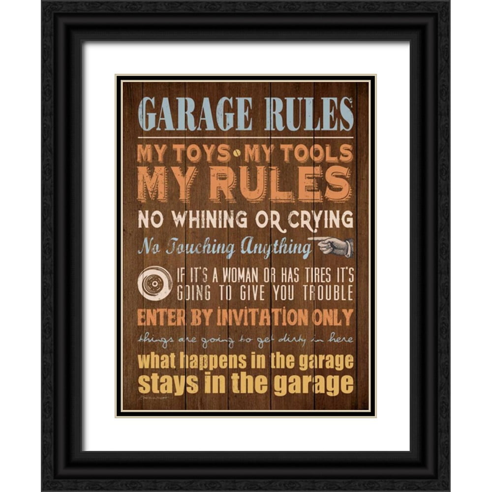 Marrott, Stephanie 15x18 Black Ornate Wood Framed with Double Matting ...