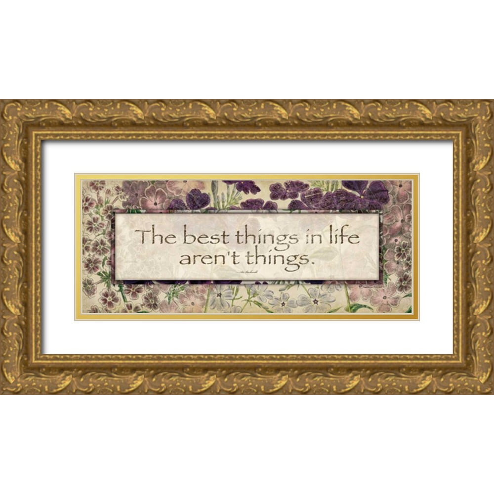 Marrott, Stephanie 18x10 Gold Ornate Wood Framed with Double Matting ...