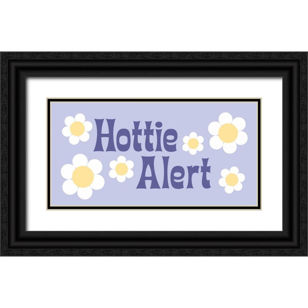 Marrott, Stephanie 18x11 Black Ornate Wood Framed with Double Matting ...