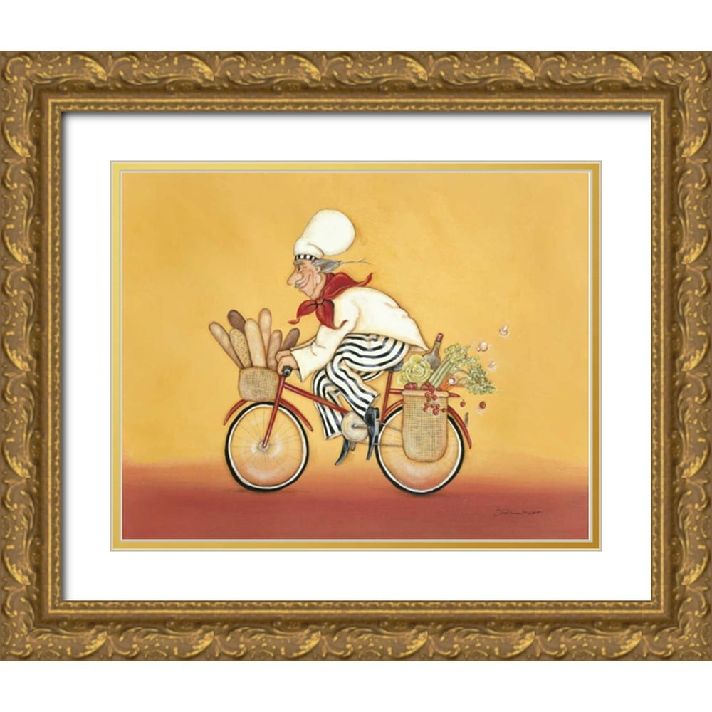 Marrott, Stephanie 18x15 Gold Ornate Wood Framed with Double Matting ...