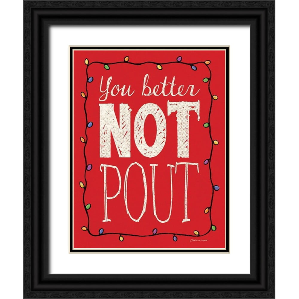 Marrott, Stephanie 19x24 Black Ornate Wood Framed with Double Matting ...