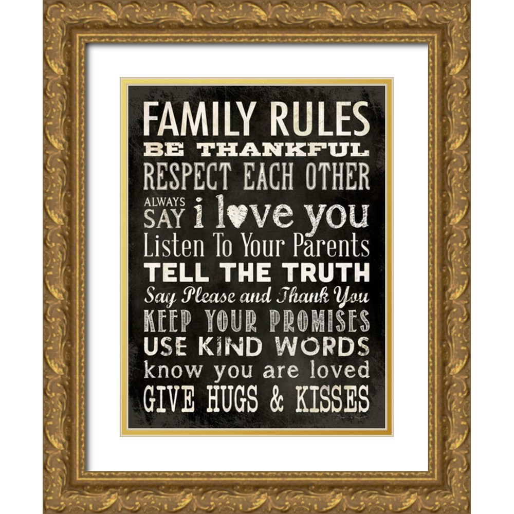 Marrott, Stephanie 19x24 Gold Ornate Wood Framed with Double Matting ...