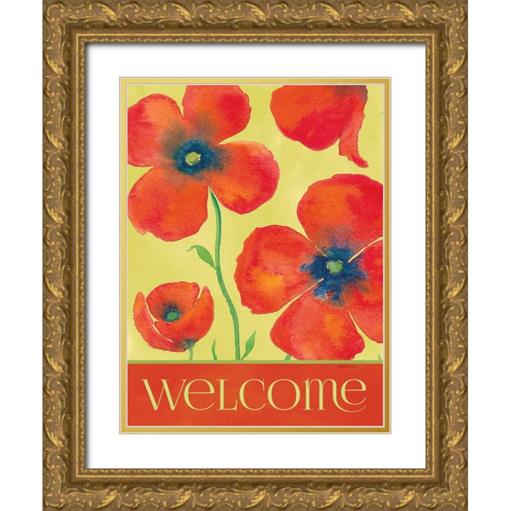 Marrott, Stephanie 19x24 Gold Ornate Wood Framed with Double Matting ...