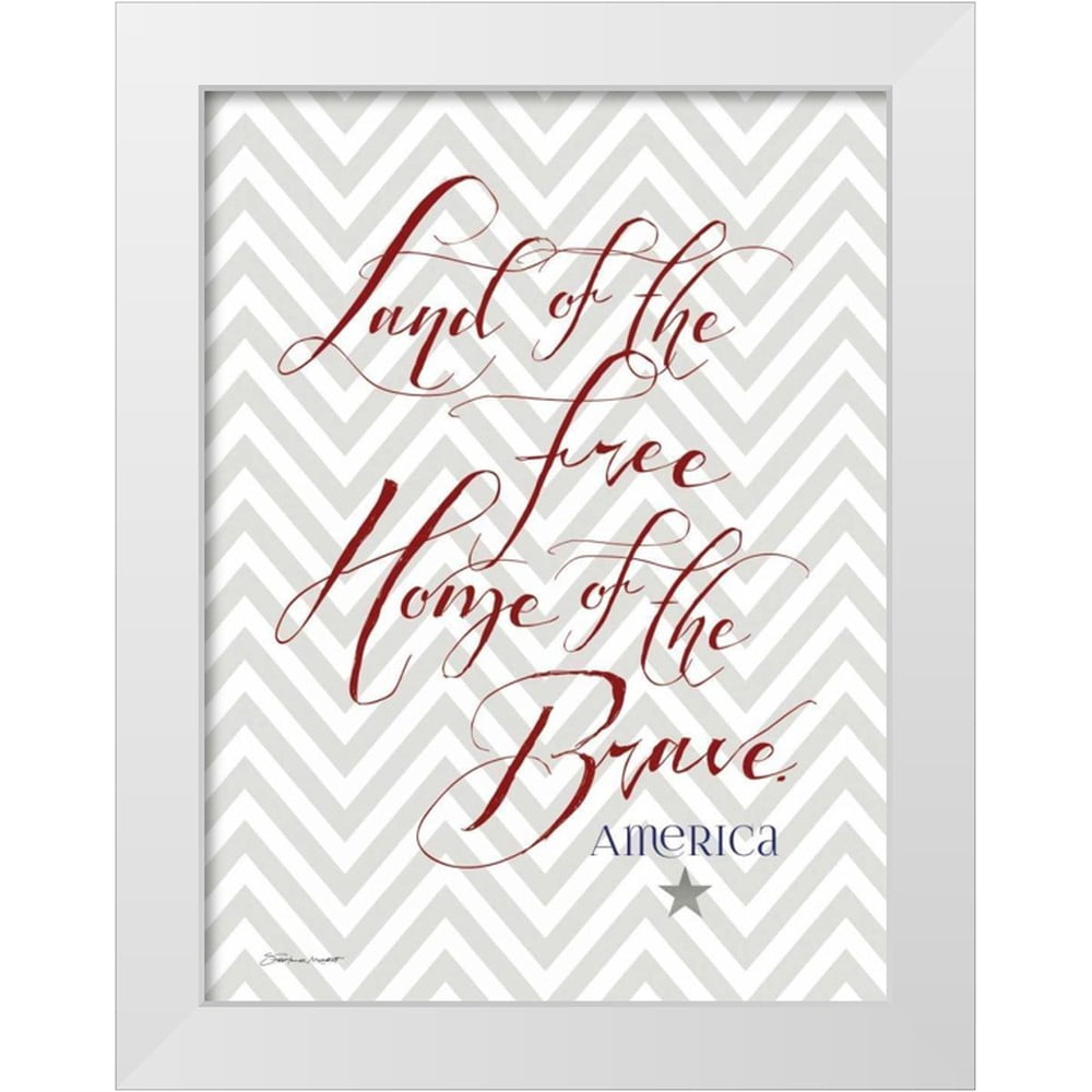 Marrott, Stephanie 19x24 White Modern Wood Framed Museum Art Print ...