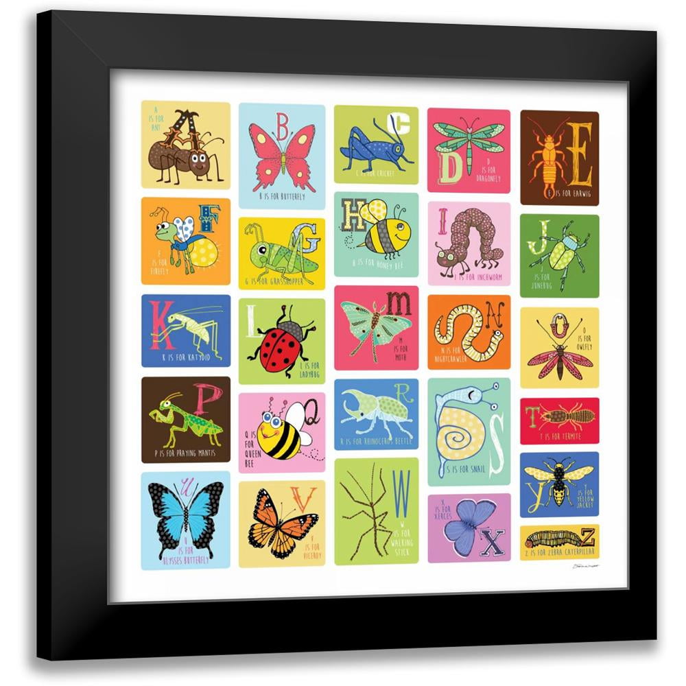 Marrott, Stephanie 20x20 Black Modern Framed Museum Art Print Titled ...