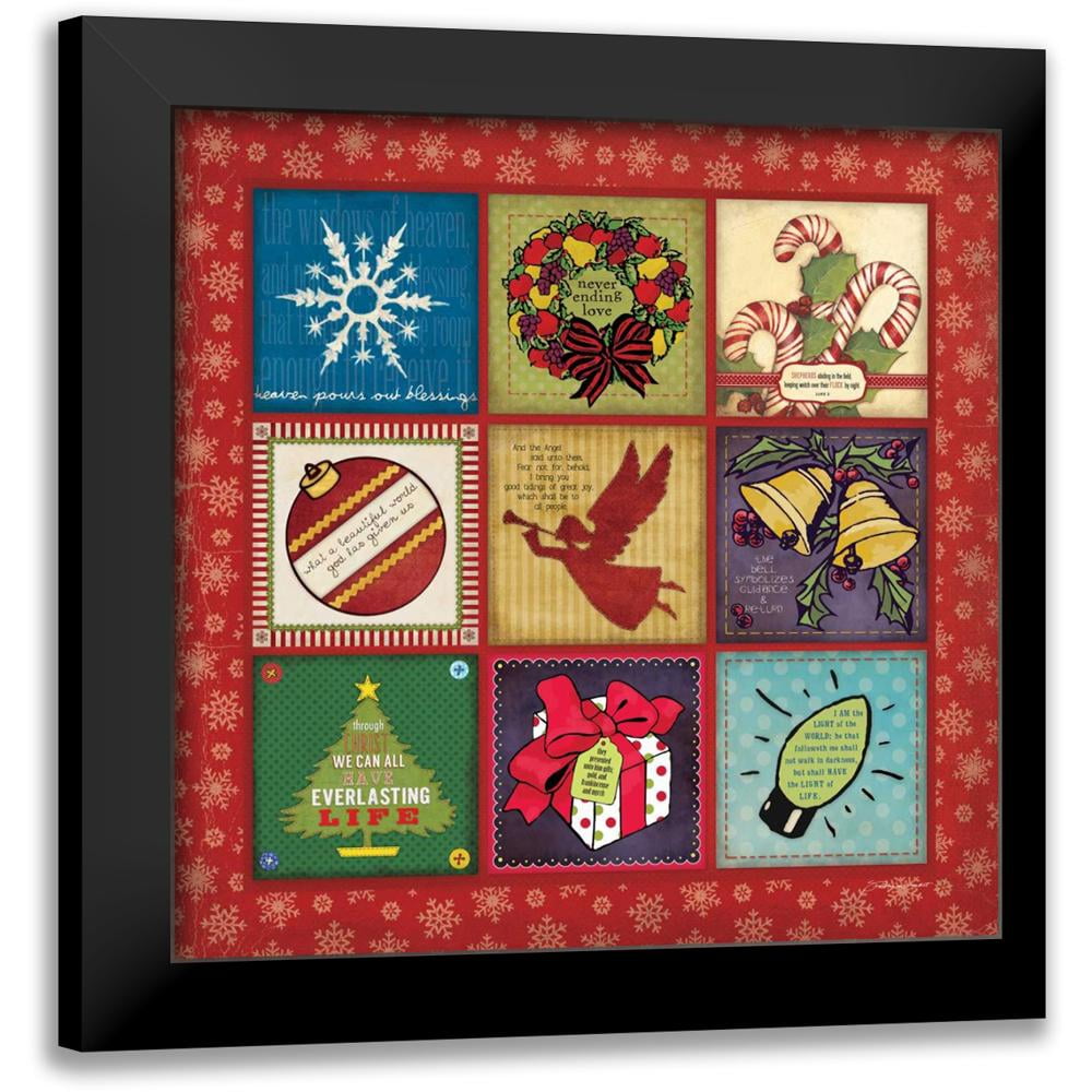 Marrott, Stephanie 20x20 Black Modern Framed Museum Art Print Titled ...