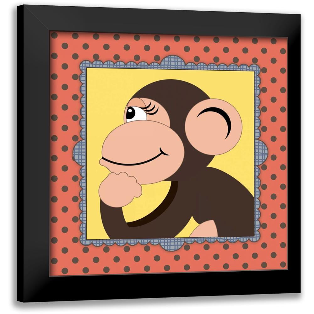 Marrott, Stephanie 20x20 Black Modern Framed Museum Art Print Titled ...