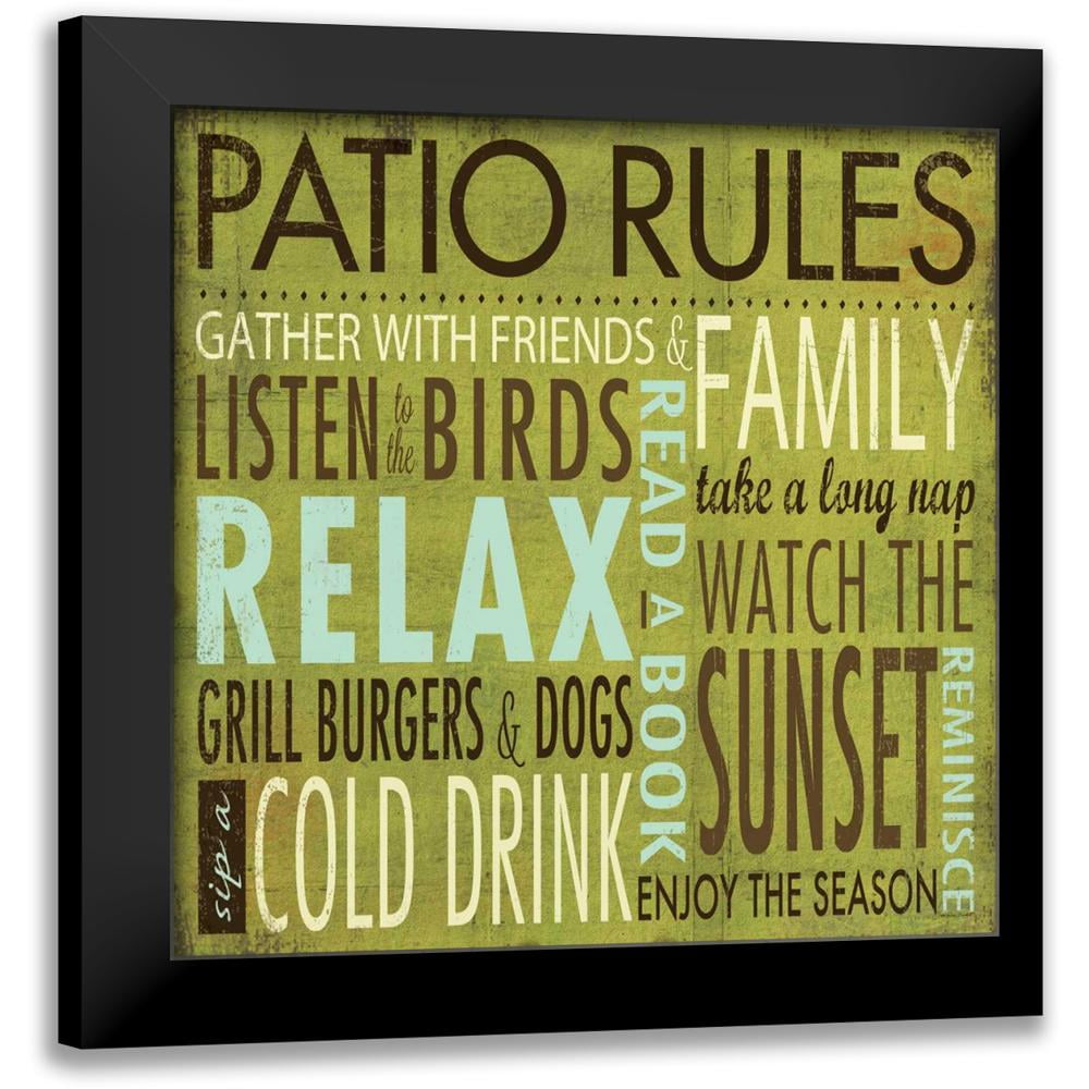 Marrott, Stephanie 20x20 Black Modern Framed Museum Art Print Titled ...