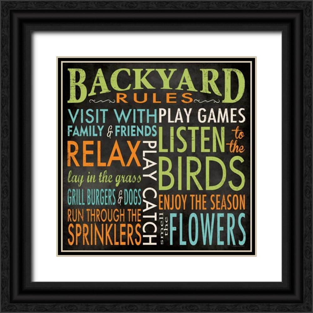 Marrott, Stephanie 20x20 Black Ornate Wood Framed with Double Matting Museum Art Print Titled ...