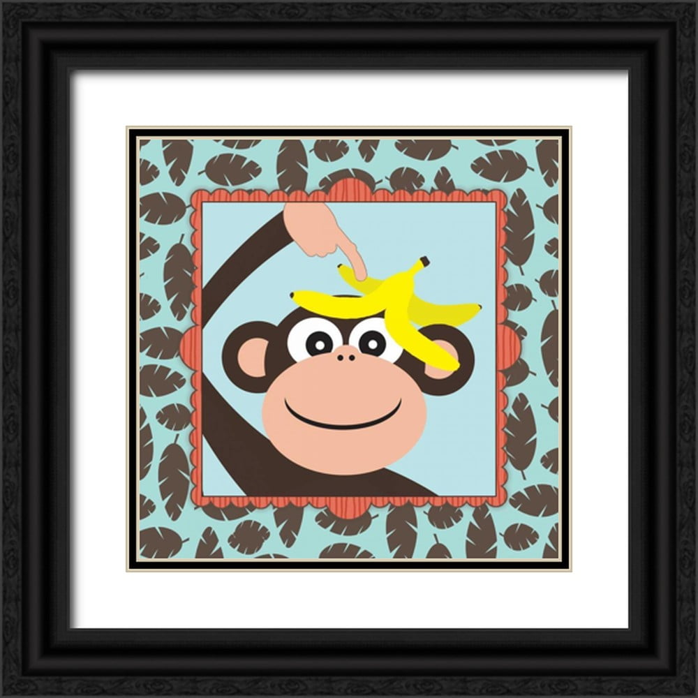 Marrott, Stephanie 20x20 Black Ornate Wood Framed with Double Matting ...