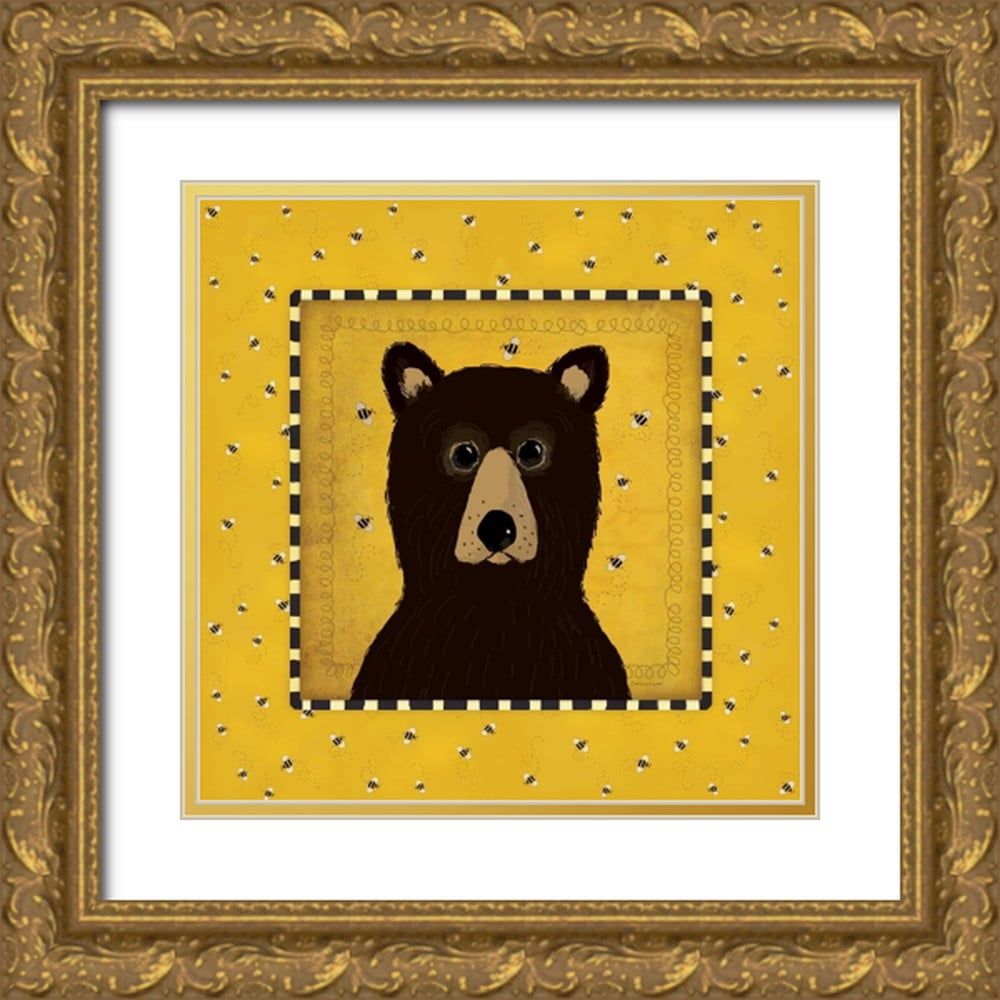 Marrott, Stephanie 20x20 Gold Ornate Wood Framed with Double Matting ...